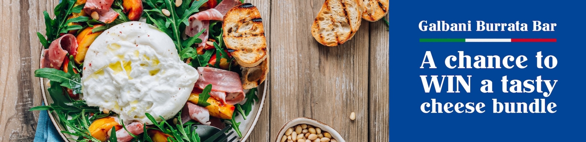 Burrata Bar Giveaway | Galbani